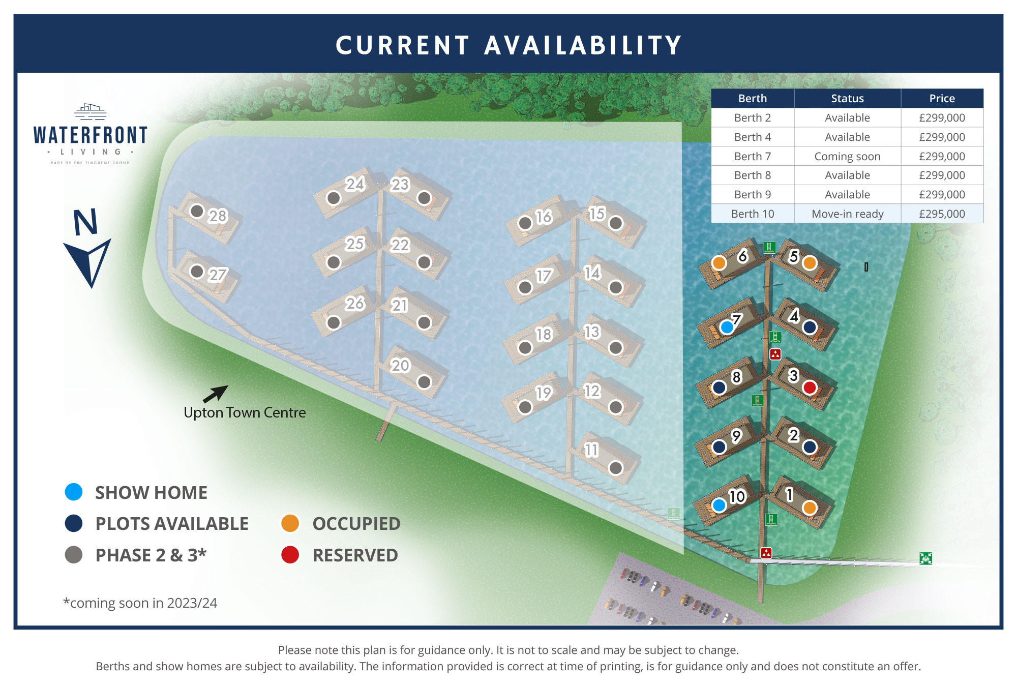 Upton Lake | Floating homes by Waterfront Living